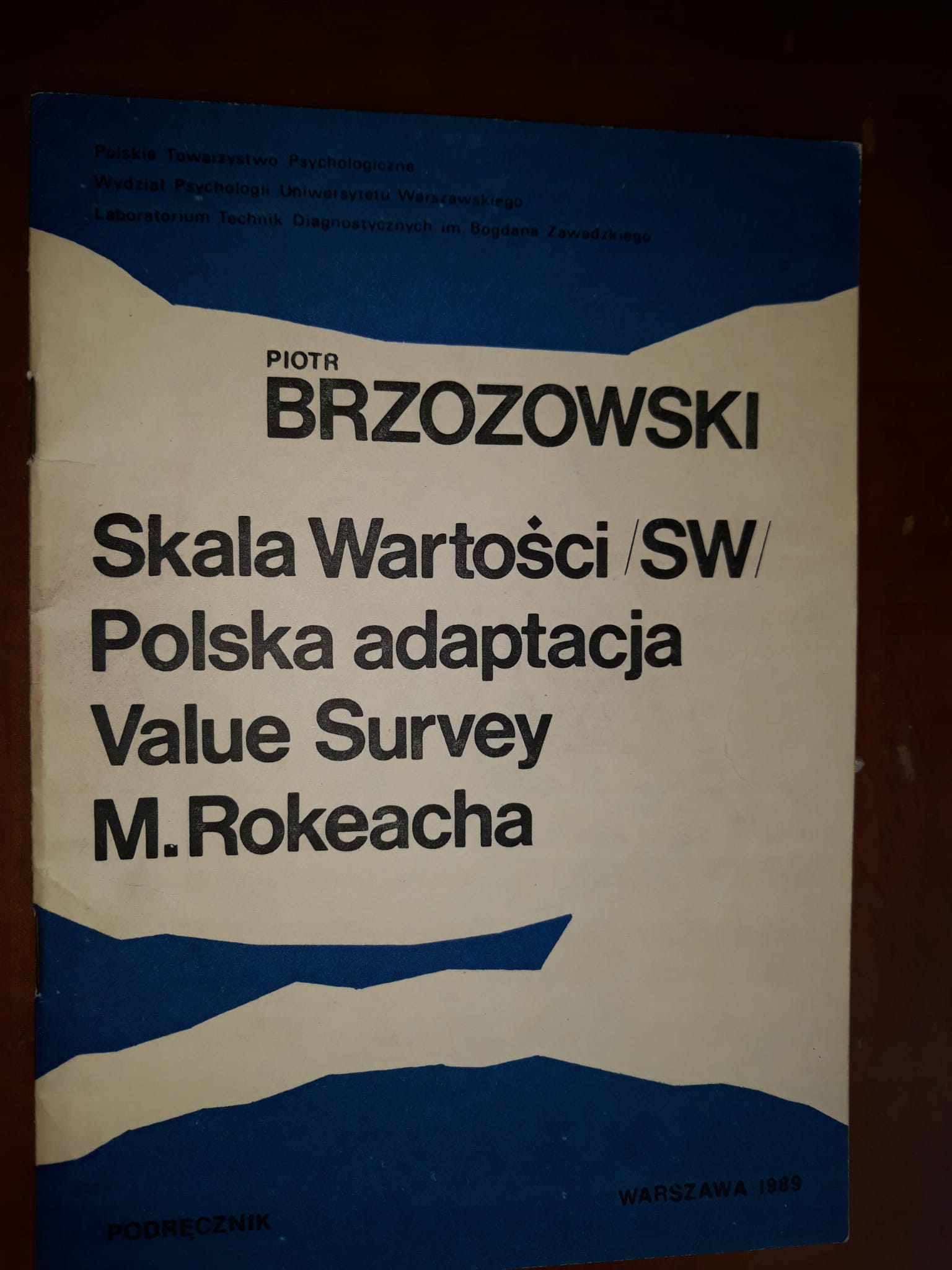 BRZOZOWSKI SKALA WARTOŚCI SW POLSKA ADAPTACJA VALU, tania książka ...